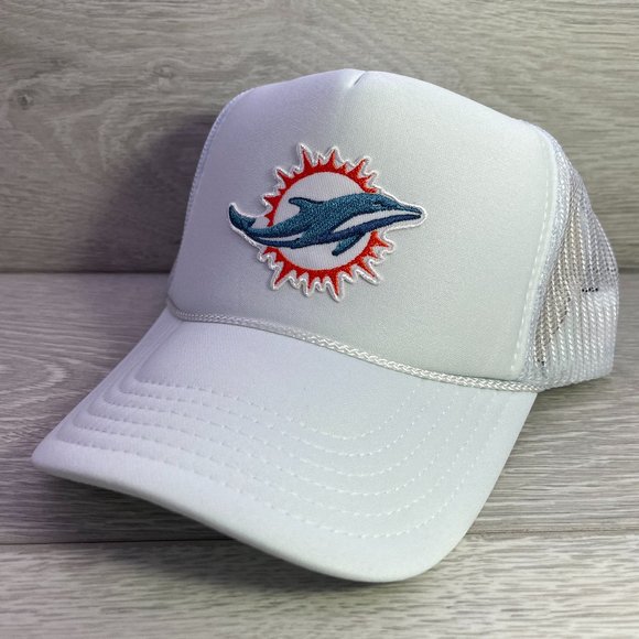 OTTO | Accessories | New Vintage Style Miami Dolphins Logo White ...